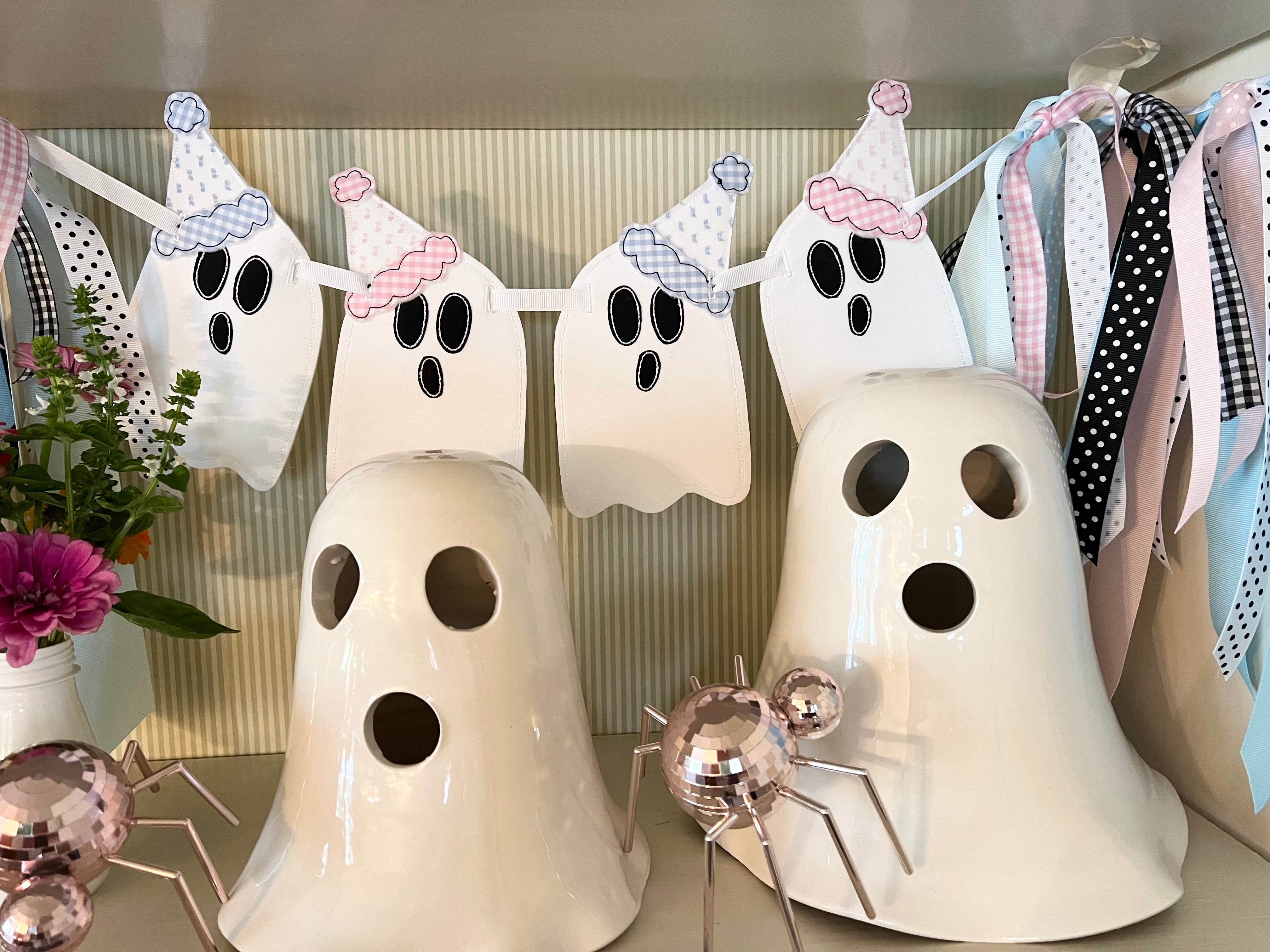 Party Ghost Banner – Little Happies