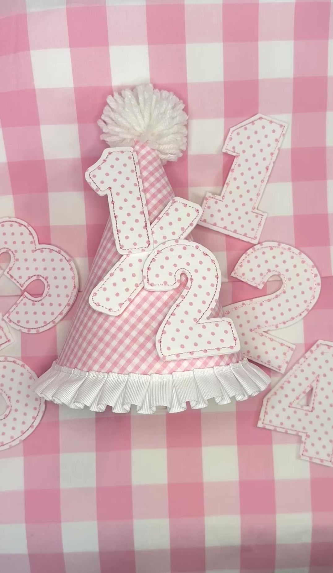 Hat Numbers 2-5 to match your Birthday Hat – Little Happies
